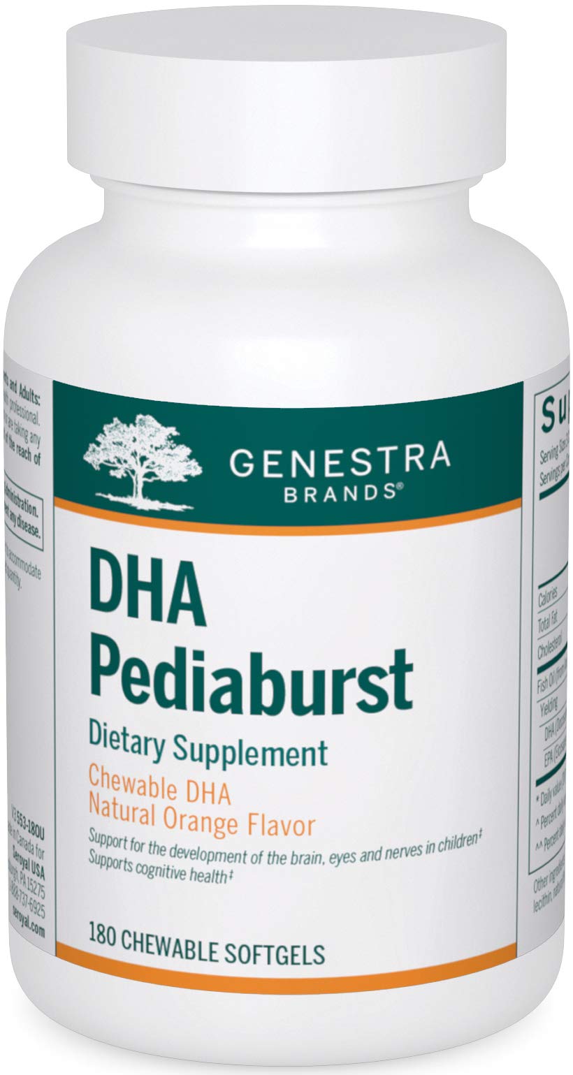 Amazon.com: Genestra Brands DHA Pediaburst | Chewable DHA Supplement ...