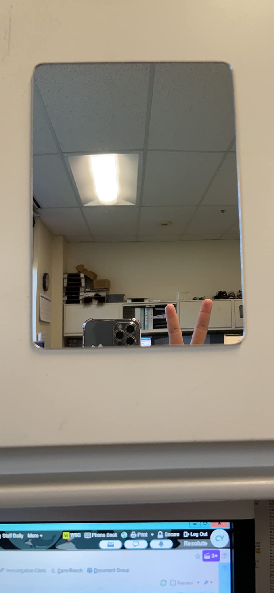 $1/mo - Finance School Smart Rounded Corner Personal Acrylic Mirror ...