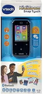 VTech - KidiZoom Snap Touch Bleu, Appareil Photo Numérique Portable, Photo, Selfie, Vidéo, Écran ...