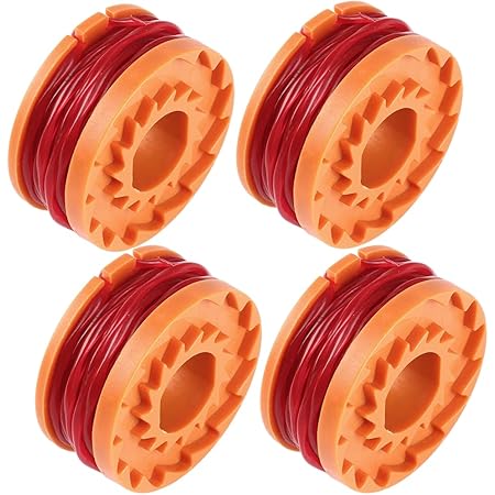 4 Pcs Worx Strimmer Spool Lawn Mower Strimmer Spool Grass Trimmer Spool ...