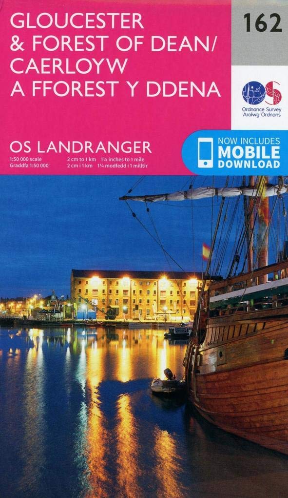 Gloucester & Forest of Dean/Caerloyw a Fforest y Ddena Map | Chepstow ...