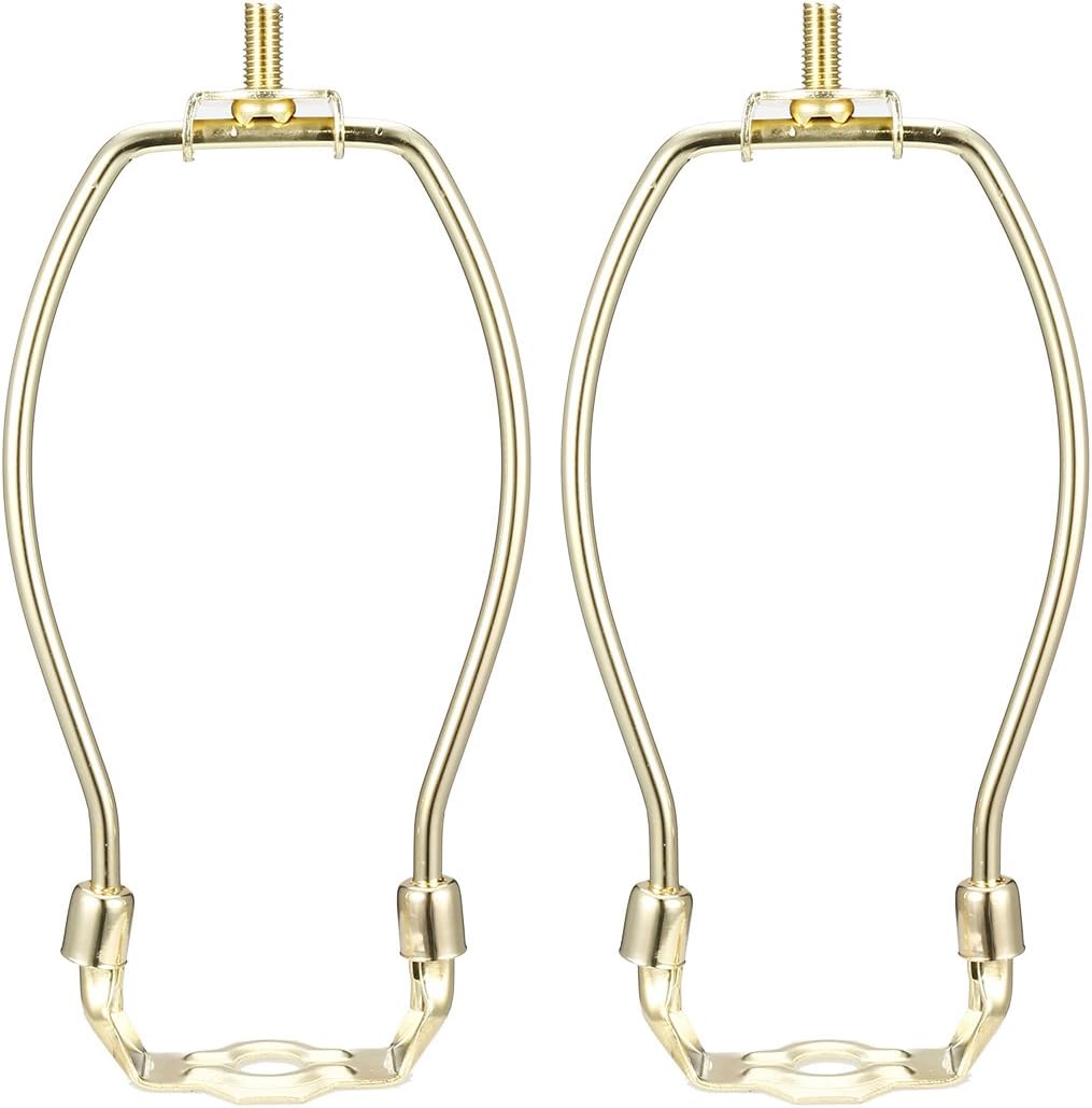 Lamp Harp 6 Inch, 2 Set Detachable Lamp Shade Harp for Table and Floor ...