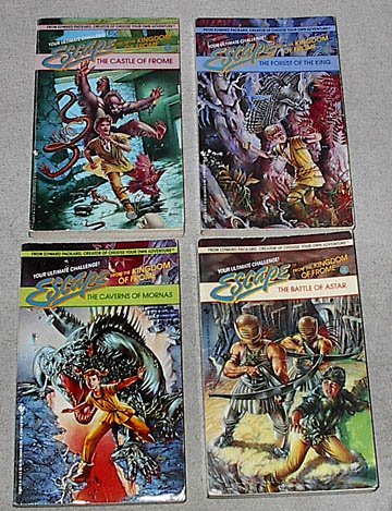 Escape From the Kingdom of Frome complete 4-book set: (#1) The Castle ...