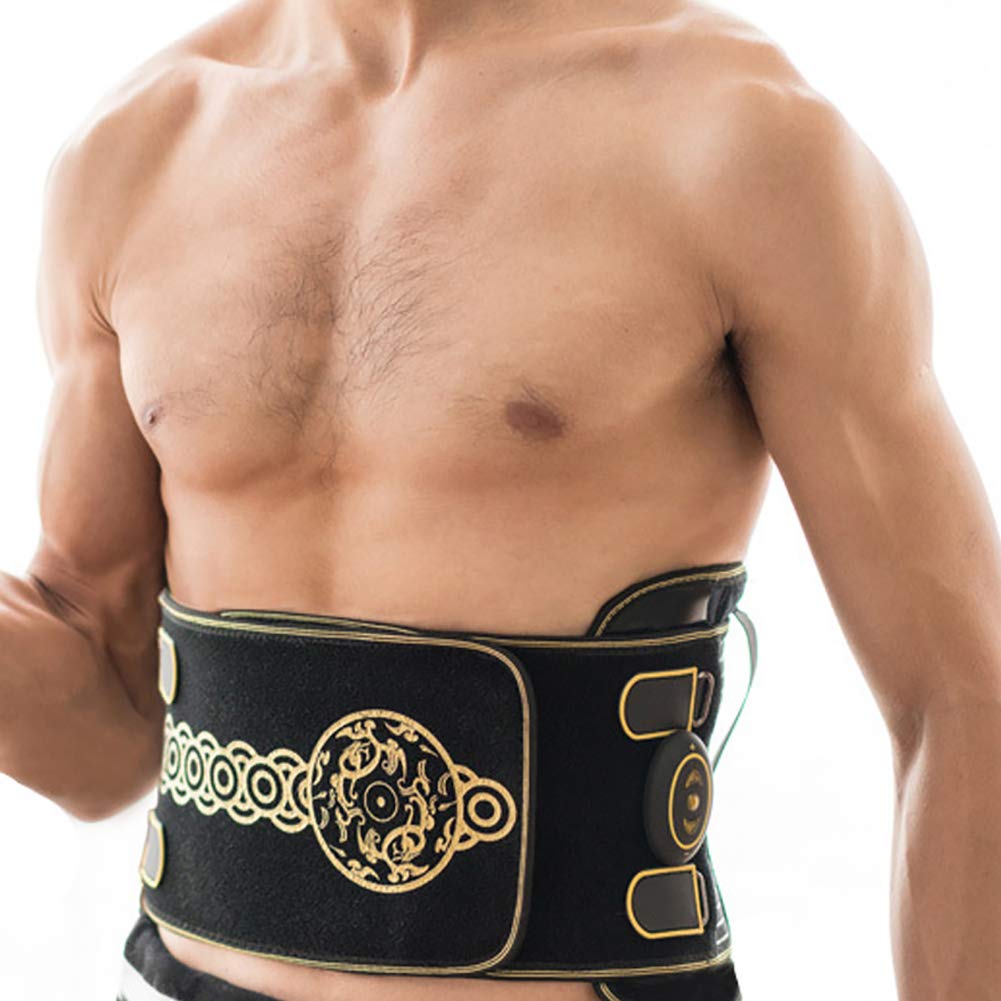 Buy Lower Back Brace Pulse Massage Tropical to Relieve lumbar igue Back ...