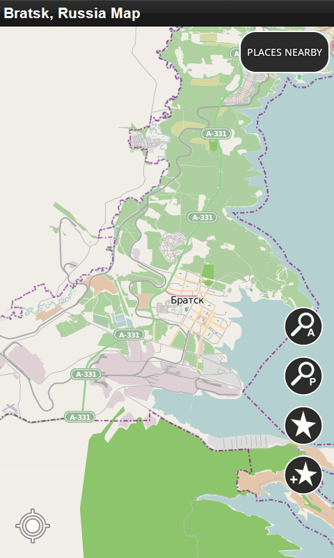 Bratsk, Russland - Offline Karte:Amazon.de:Appstore for Android