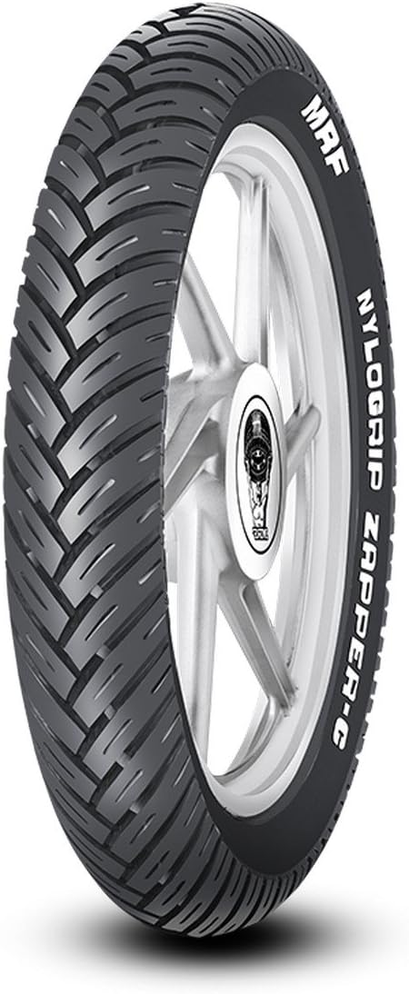 MRF Nylogrip Zapper-C 110/80-17 57P Tubeless Bike Tyre, Rear (SAT15) : Amazon.in: Sports ...