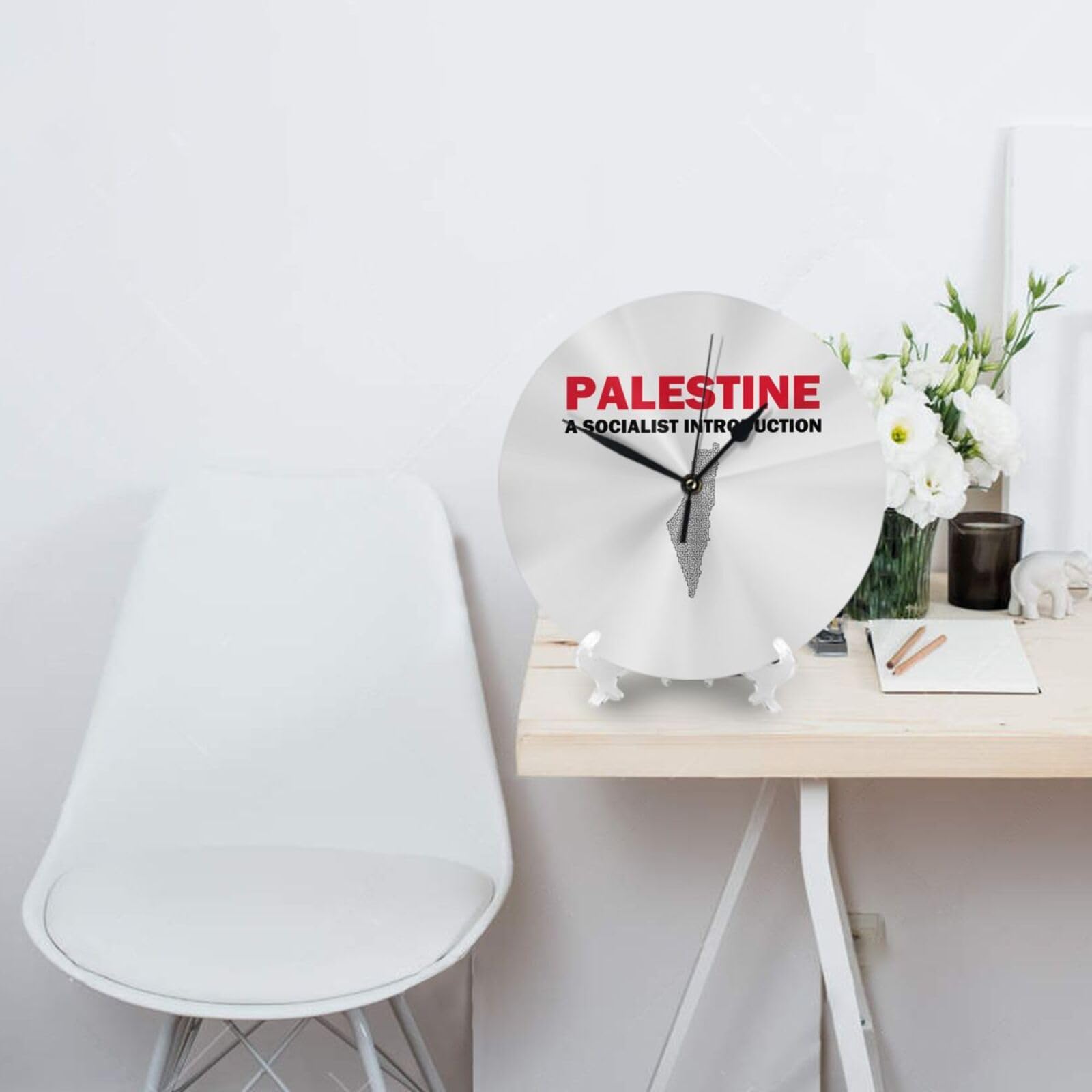 Snapklik.com : Palestine A Socialist Introduction 9.84in Silent Round ...