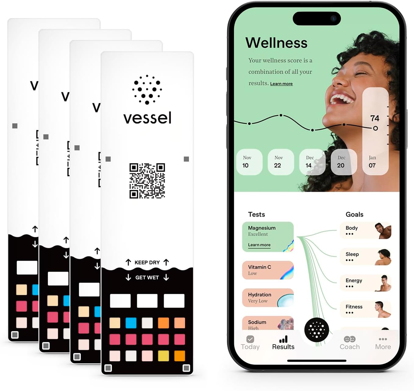 Amazon.com: Vessel Health, The Most Accurate Health & Wellness Urine ...