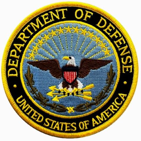 Amazon.com: Military Department of Defense DOD Patch - 3.5 Inch Hook ...