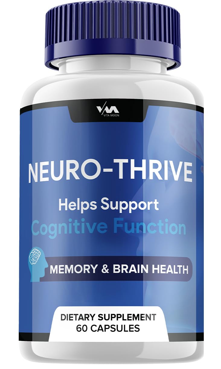 Amazon.com: Neuro Thrive Brain Supplement Capsules – NeuroThrive Pills, Neuro Thrive Cognitive ...