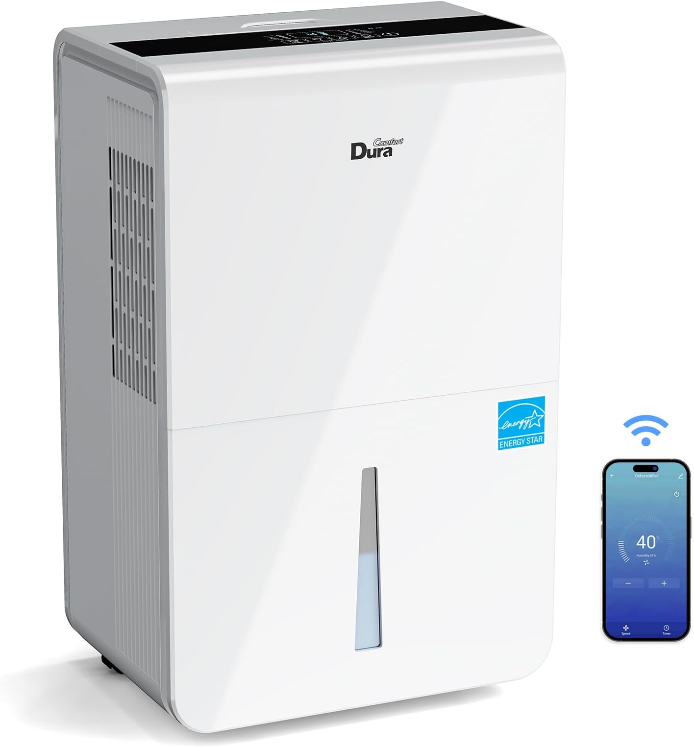 Amazon.com: GoveeLife Smart Dehumidifier for Basement 4,500 Sq.Ft, 50 ...