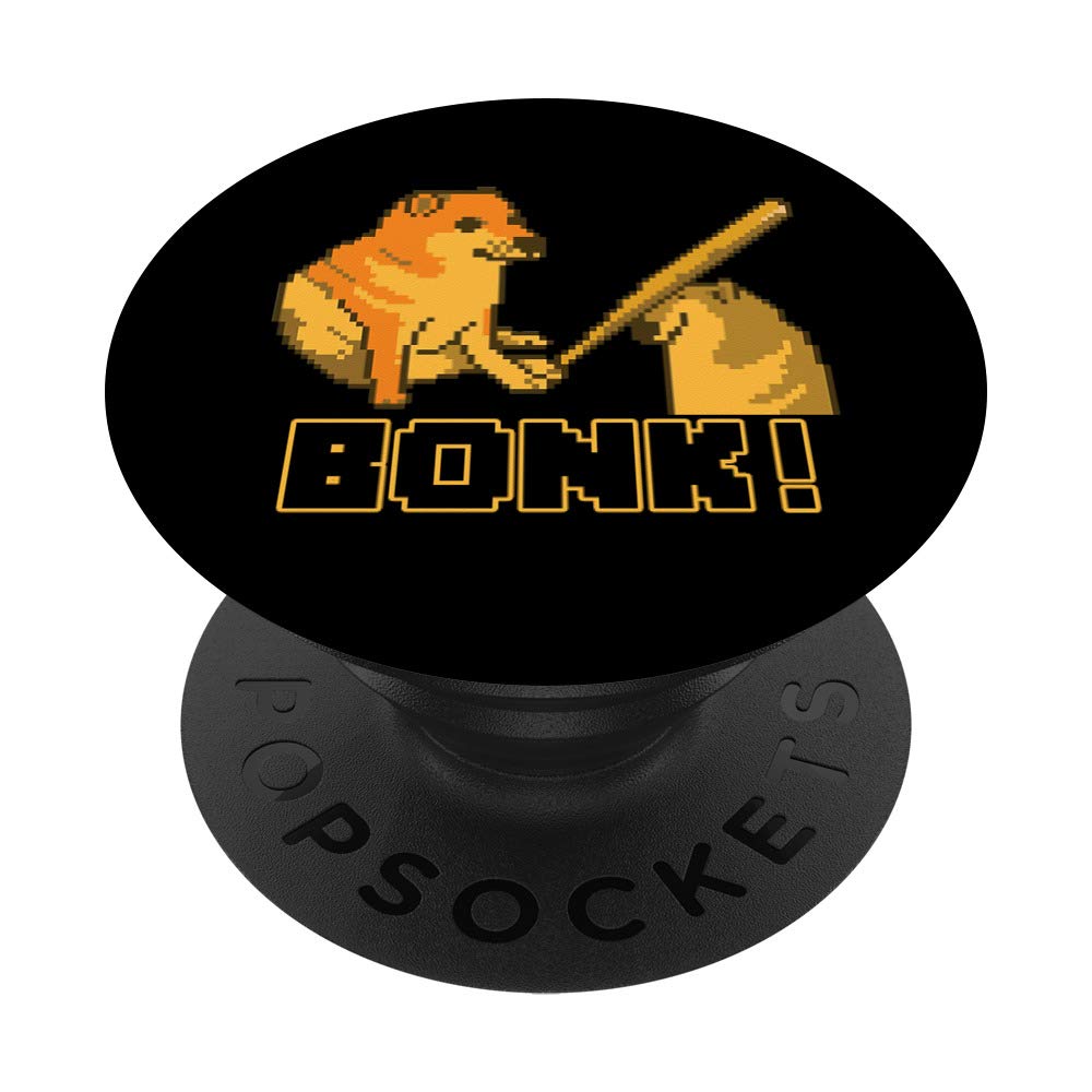 Buy Pixel Art Cheems Bonk Meme PopSockets Swappable PopGrip Online at ...