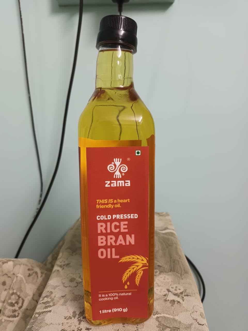 Zama Cold Pressed Rice Bran Oil 500 Litre | Premium Cooking oil ...