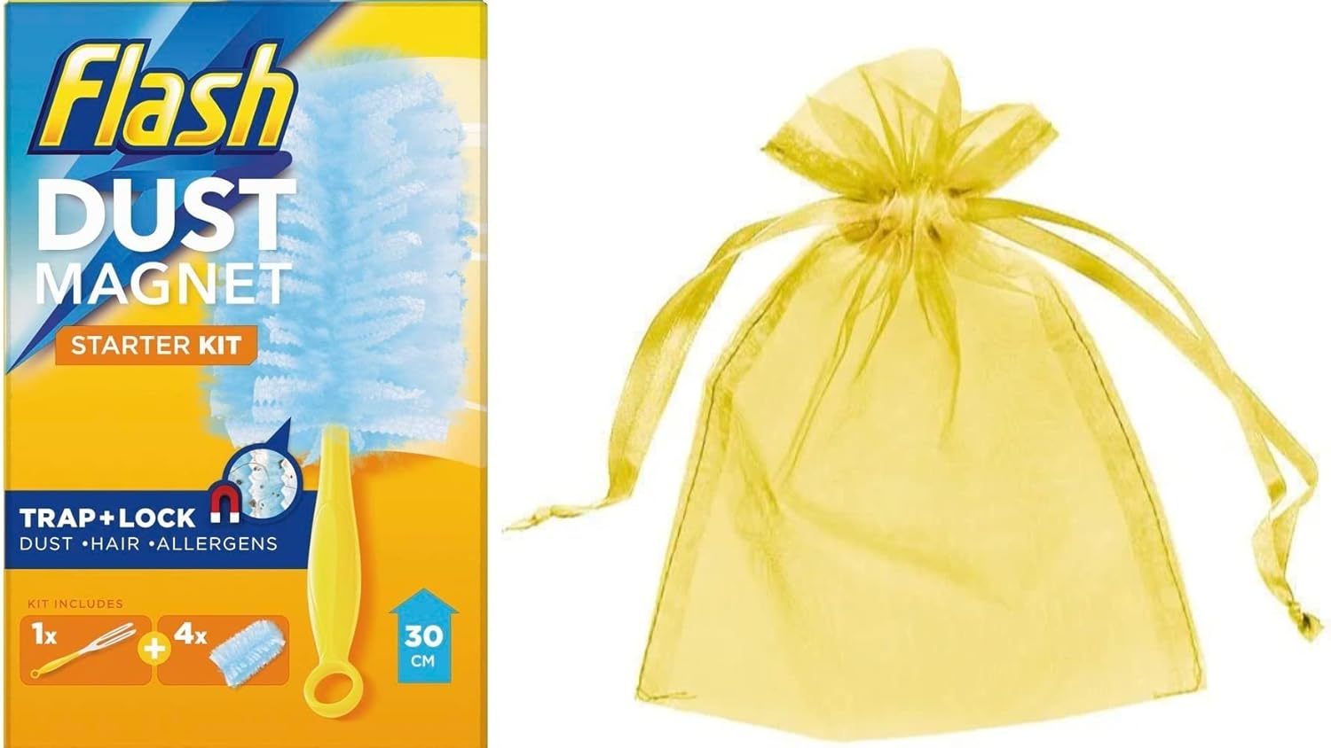 Flash Dust Magnet (Handle Size 30cm), Duster Starter Kit Handle ...