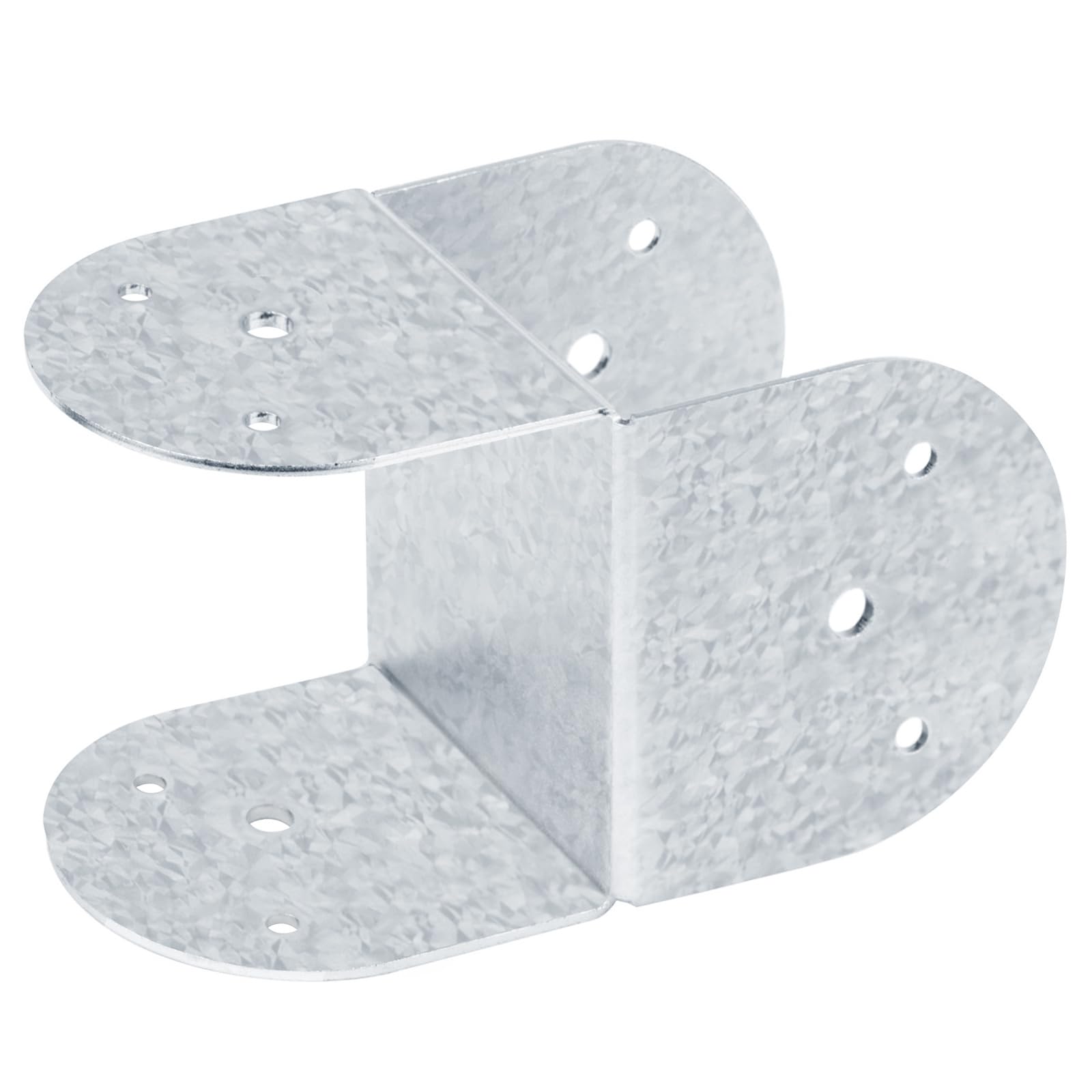 Snapklik.com : 4 Pcs 4x4 Post Caps Tie Bracket,14 Gauge Post Base Steel ...