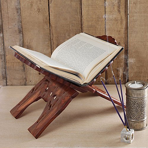 Export Quality Book Stand Cover Case Wooden Holy Quran Bible Gita ...