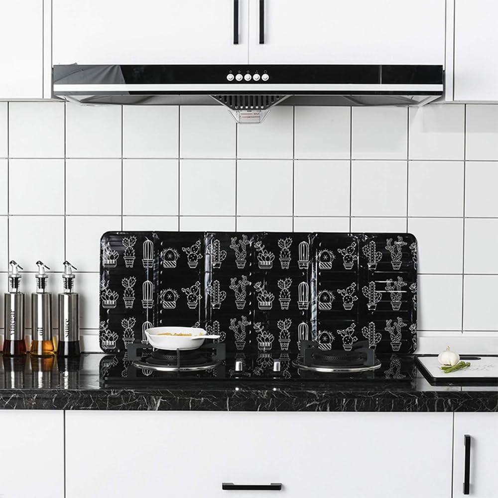 Snapklik.com : 3 Sided Oil Splatter Guard, Anti Splatter Shield For ...