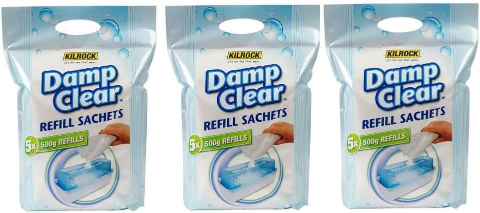 Kontrol Refill Moisture Trap Damp Mould Absorber Crystals 2.5kg, 1kg, 0 ...