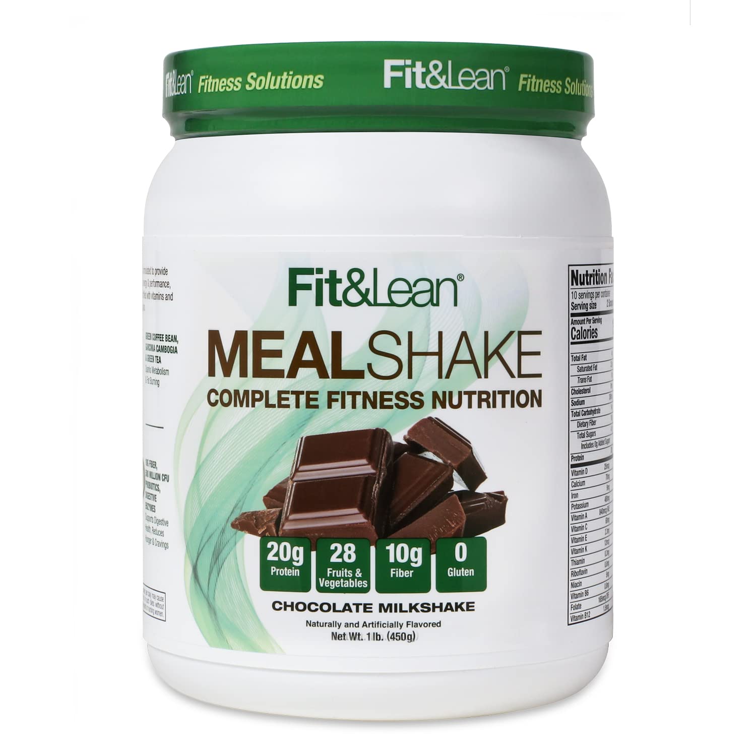 Buy Fit & Lean Meal Shake Meal Replacement with Protein, Fiber ...