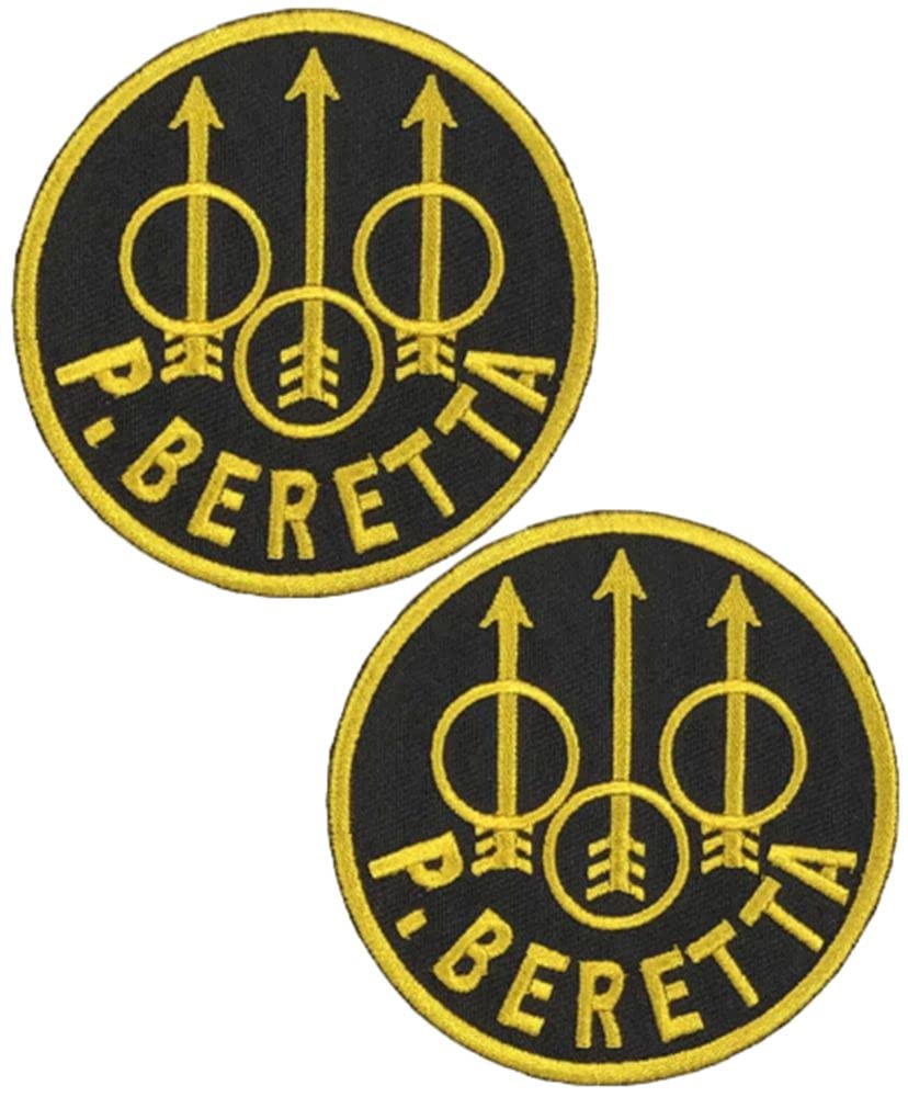 Amazon.com: Heiorpai 2Pcs Beretta Firearms Beretta Gun Patch ...