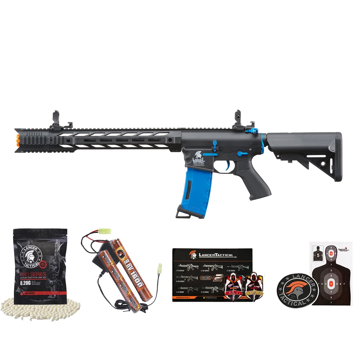 Snapklik.com : Lancer Tactical Gen 2 Durable Airsoft M4 SPR Interceptor ...