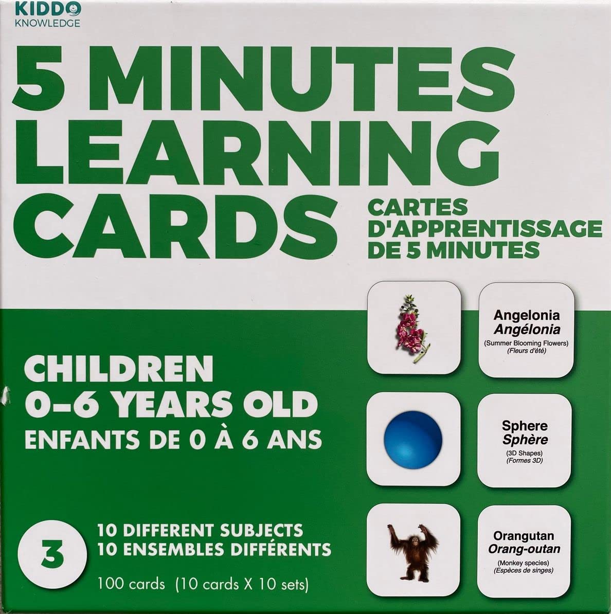 Amazon.com: 5 minutes learning cards - Printable Flashcards 3 eBook ...