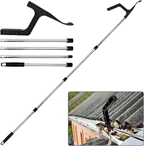 Gutter Cleaning Tools, Telescopic Gutter Cleaner, Gutter Cleaning Pole ...