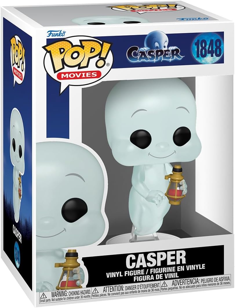 Amazon.com: Funko Pop! Movies: Casper 30th Anniversary - Casper - 1/6 ...