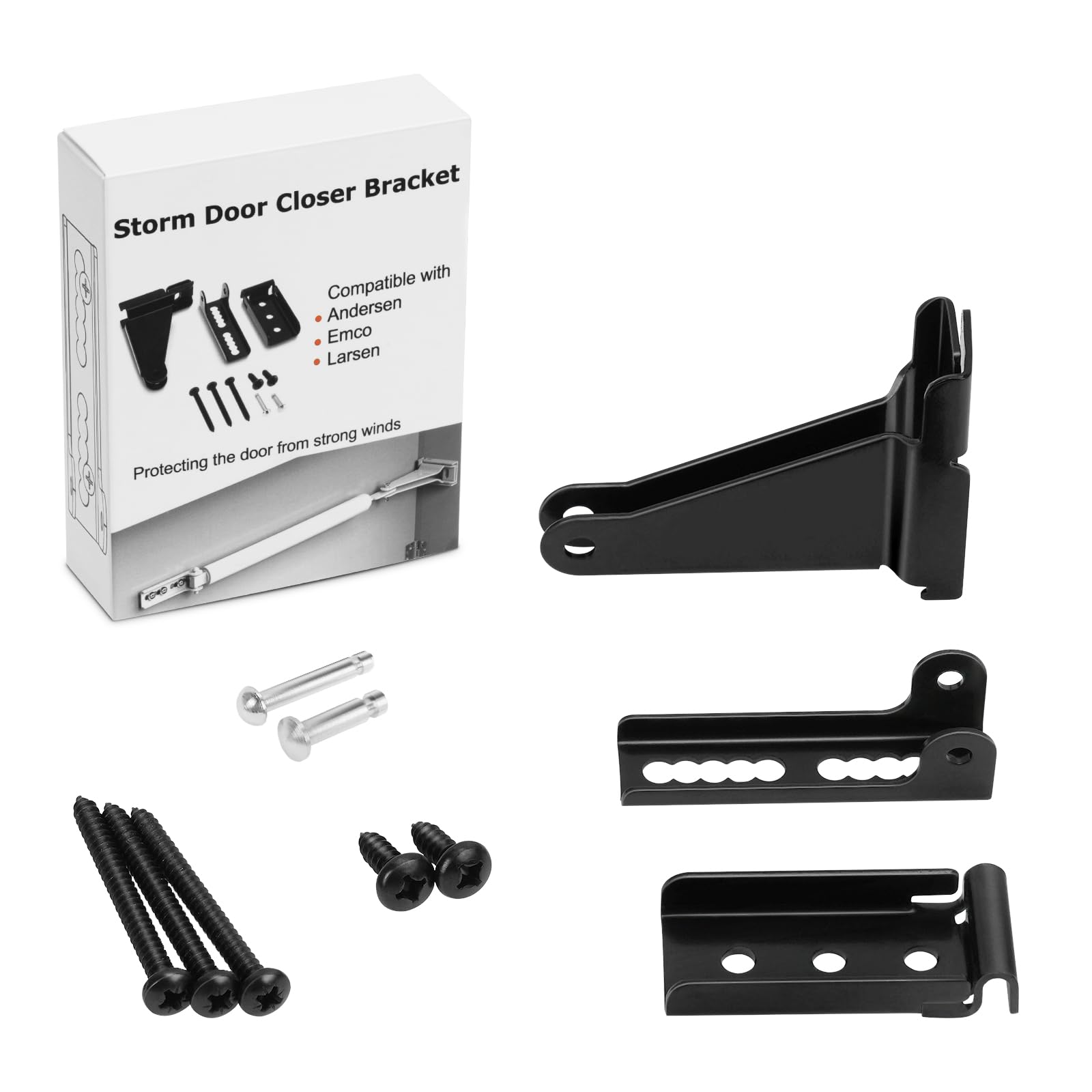 Touri Storm Door Closer Bracket, Storm Door Closer Replacement Parts ...