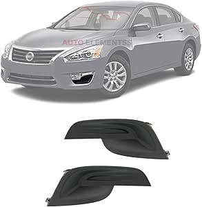 Amazon.com: Autoelements New Fog Lights Cover Textured Left Driver ...