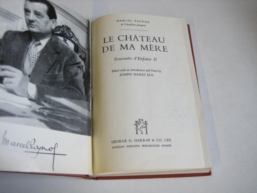 Chateau de Ma Mere: Marcel Pagnol: 9780245562914: Amazon.com: Books