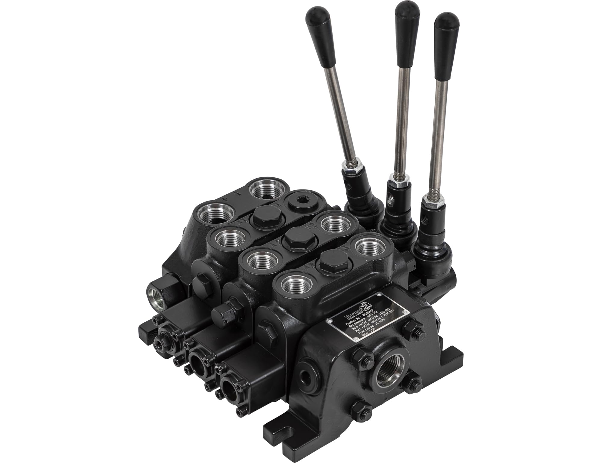 Buyers Products BV20344P 21 GPM Series 4-Way Sectional Valves, 2 Port ...