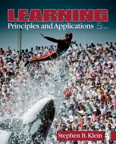 Learning: Principles and Applications by Stephen B. Klein (2008-08-01 ...