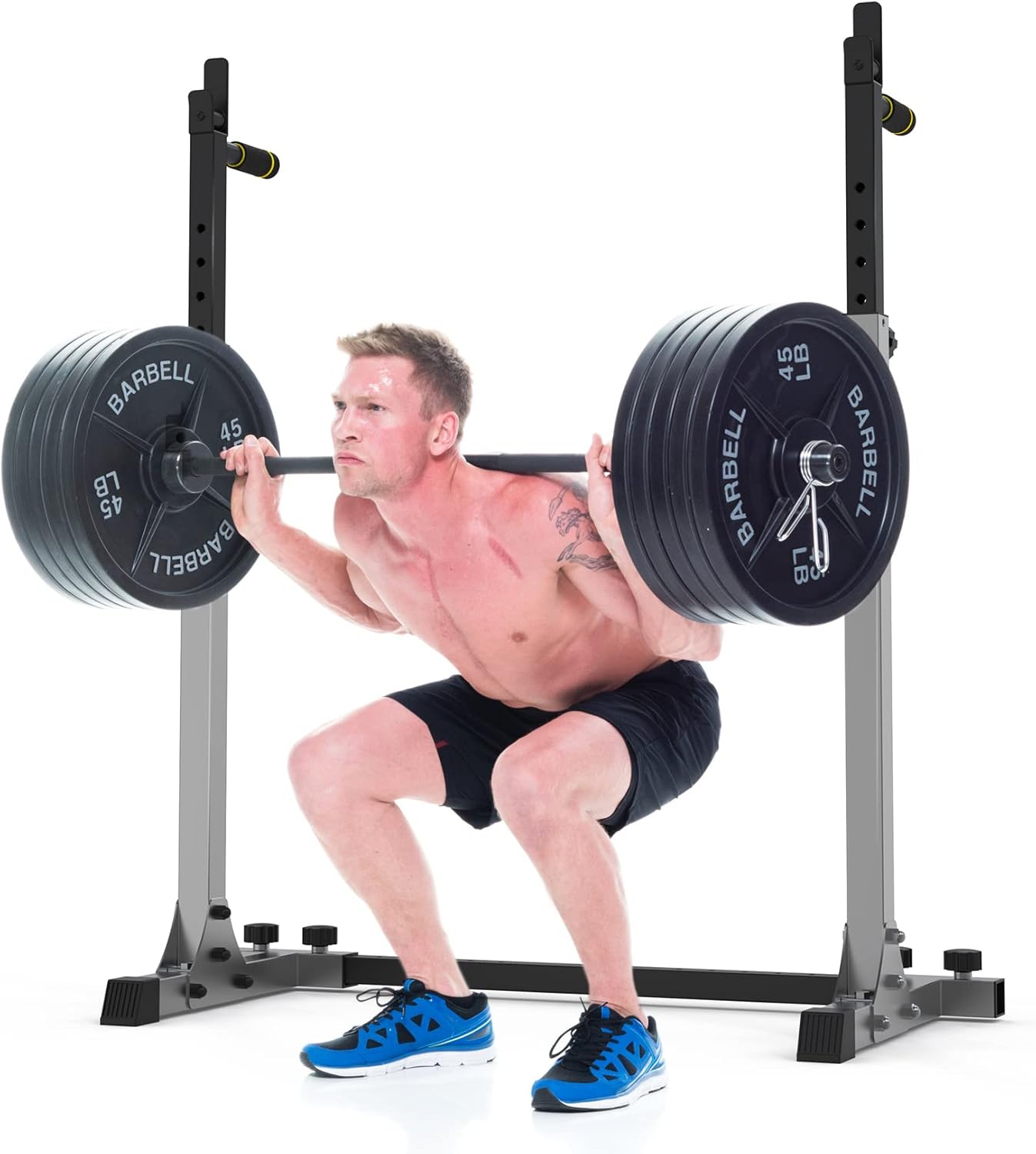 Buy 3-1 Squat Rack, Barbell Rack, Bench Press Rack Push Up Machine ...