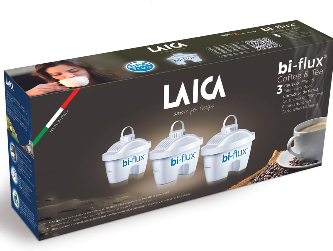 LAICA bi-Flux Water Filter - Preserves Mineral Salts Essential for The ...