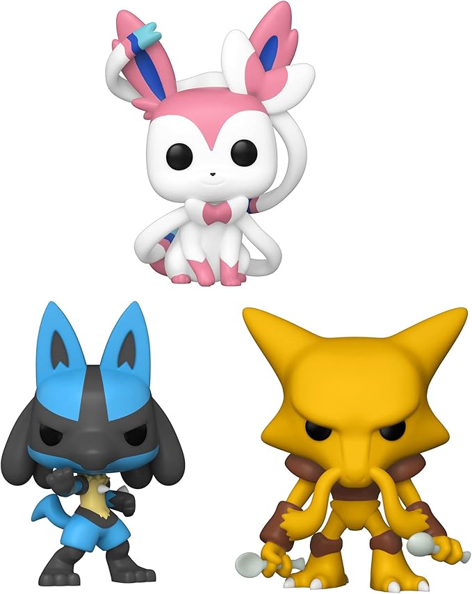Amazon.com: Funko Pop! Pokemon: Season 9 Collectors Set - 3 Figure Set ...