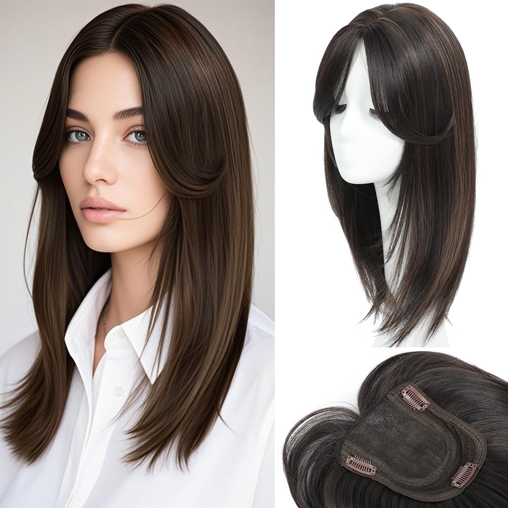 Amazon.com : HVVZOY Hair Toppers for Women with Thinning Hair, 360° 3D ...