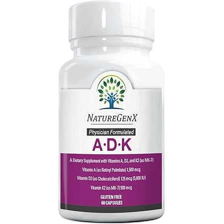 Amazon.com: Natura Health Products - Vitamin D-A-K, Bone, Heart and ...