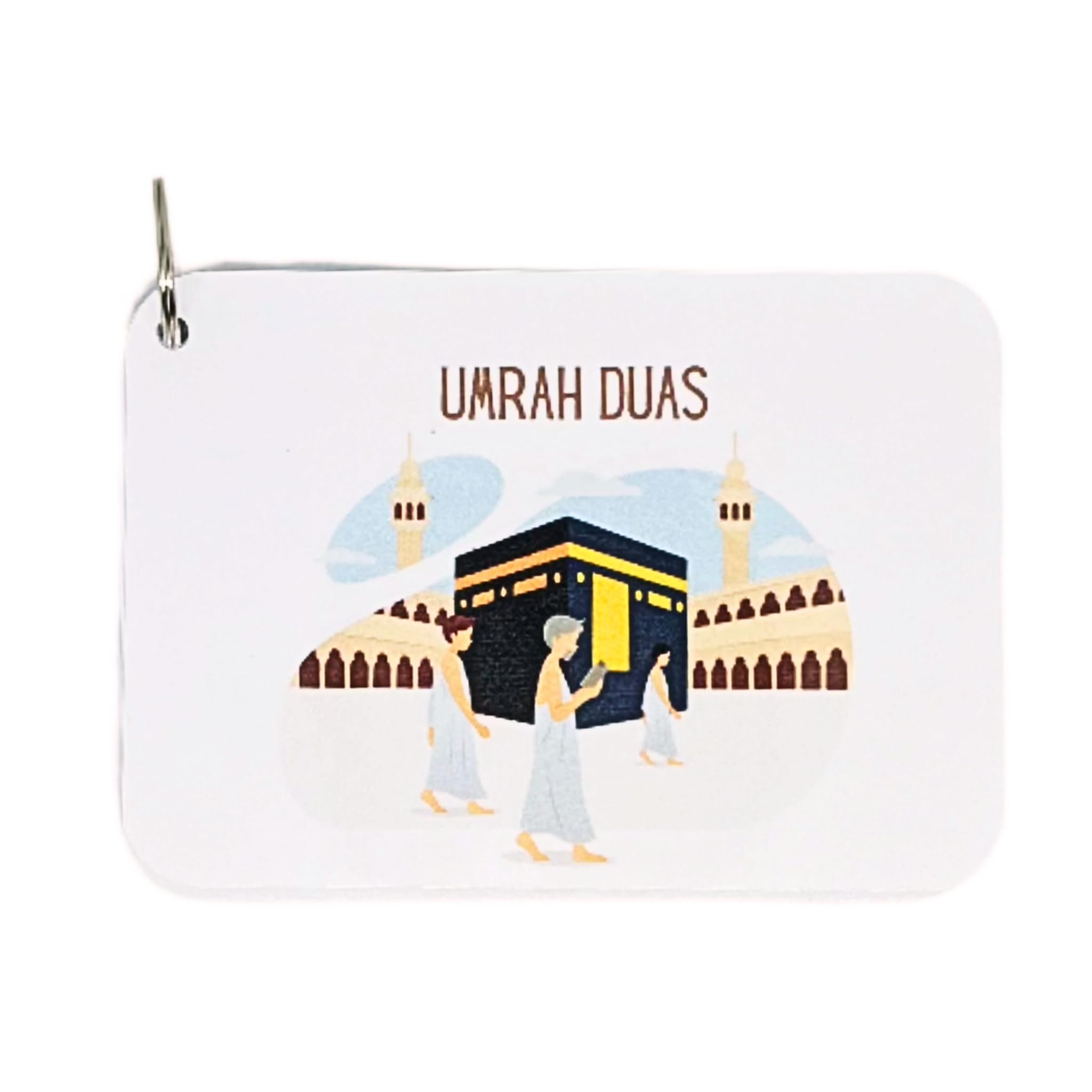 Umrah Dua Cards, Umrah Gift, Umrah Prayers and Supplications, Umrah ...