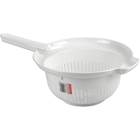 Sterling Ventures Deep Plastic Colander Food Strainer with Handle ...