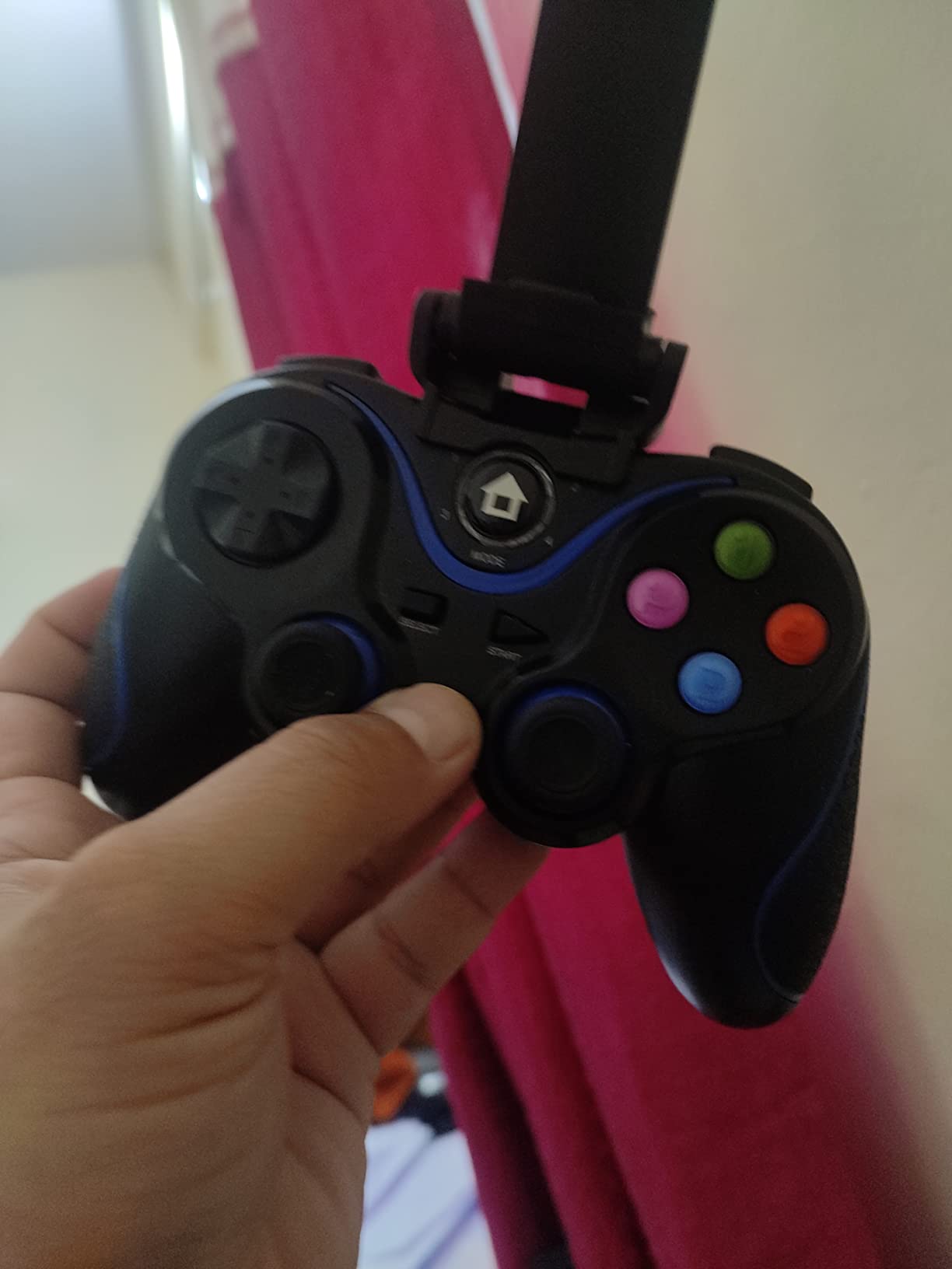 GSH V8 Wireless Bluetooth4.0 Wireless Gaming Controller Joystick ...