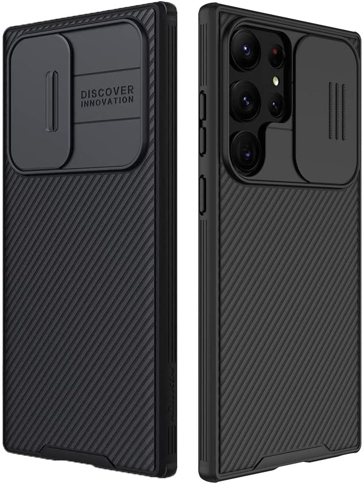 Amazon.com: Samsung Galaxy S23 Ultra Case with Camera Cover,Slim Fit Thin Polycarbonate ...