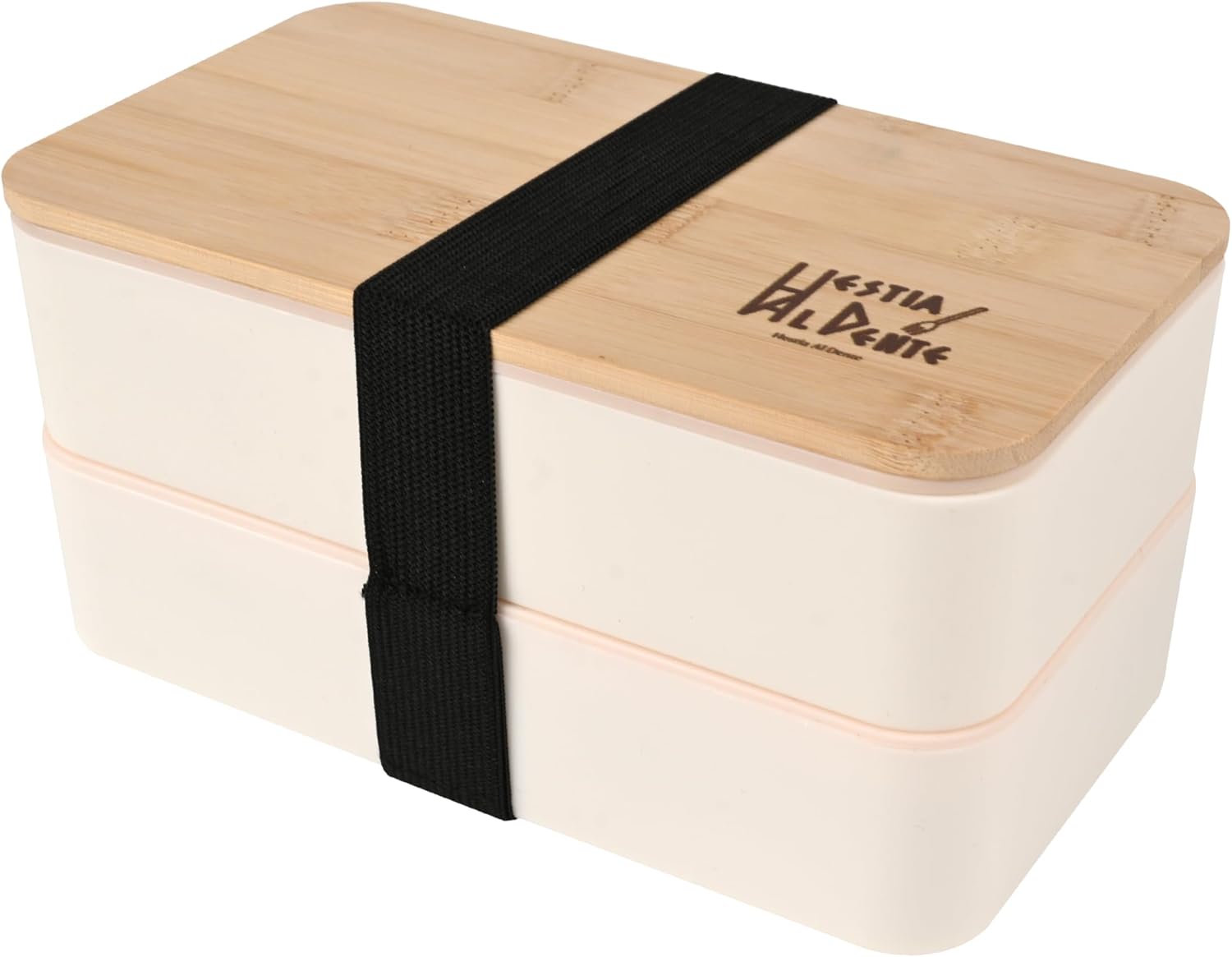 Amazon.com: Hestia Al Dente | Bamboo Bento Box | Microwavable Bento Box ...