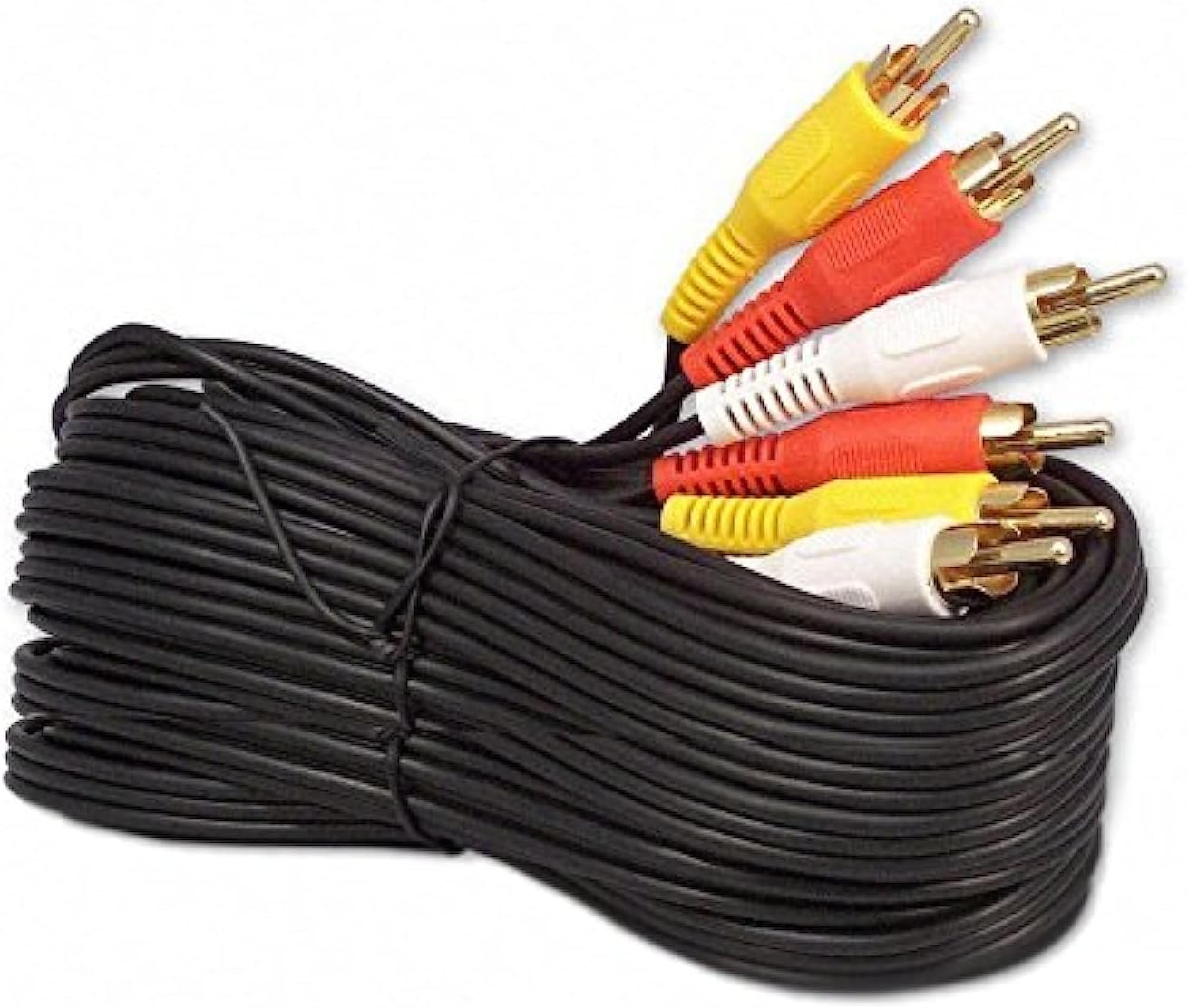 Amazon.com: Abireiv Audio Video RCA Cable, 10FT 3RCA to 3RCA Composite ...