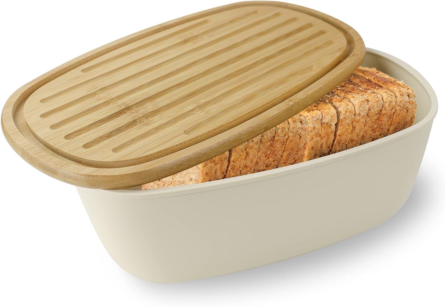 Amazon.com: Kweiugfi Bread Box for Kitchen Countertop,Bread Box with ...