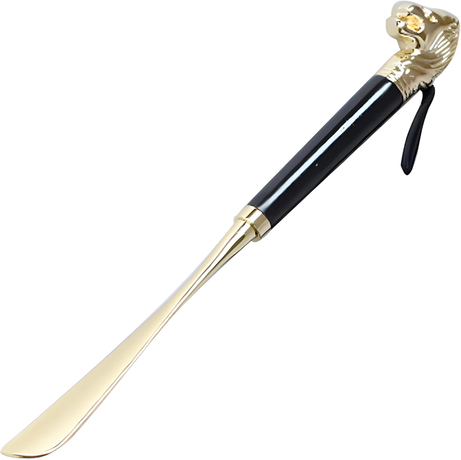 Amazon.com: DRXRD Shoe Horn 19.29in/12.59in Shoe Horn Lion's Head Long ...