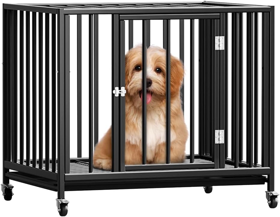 Amazon.com : Loonpon Dog Crates for Small Dogs,22.8 Inch Dog Kennel ...