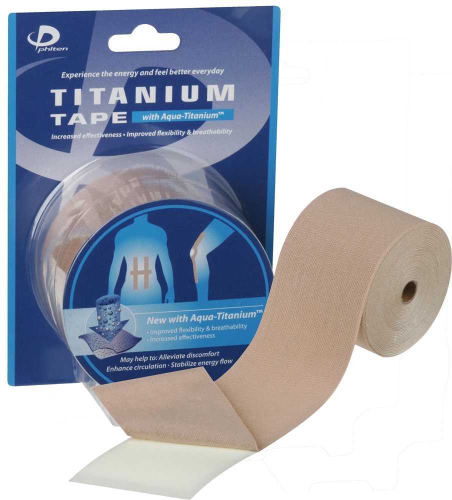 Phiten Titanium Roll Tape Beige : Amazon.in: Industrial & Scientific