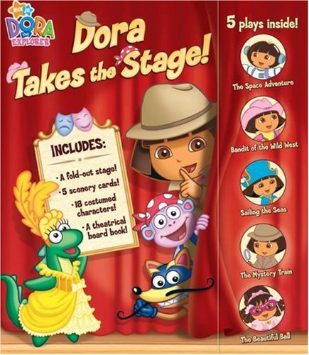 Buy Dora Takes the Stage! [With Theatrical Board Book and 5 Scenery ...