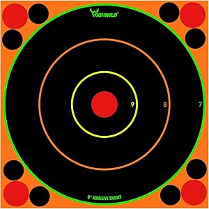 Highwild Stick Splatter Adhesive Bullseye Shooting Targets - Splash ...